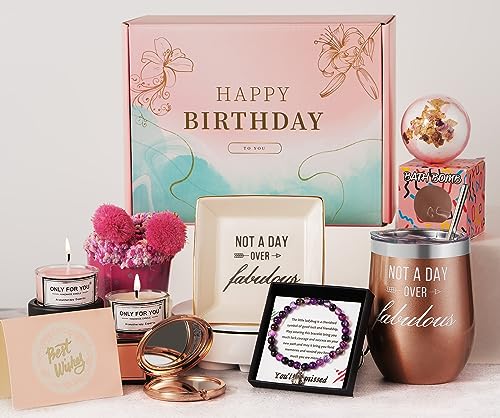 OPAYLY Birthday Gifts For Women, Happy Birthday Exquisite Gifts for Her, Wife,Mom, Friends,Sister, Female,Coworker, Girlfriend, Daughter, Thank You Gifts for Women Who Have Everything