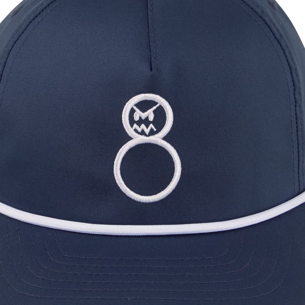 Puma Golf Men's H8 Golf Rope Hat, Navy Blazer-Bright White, One Size