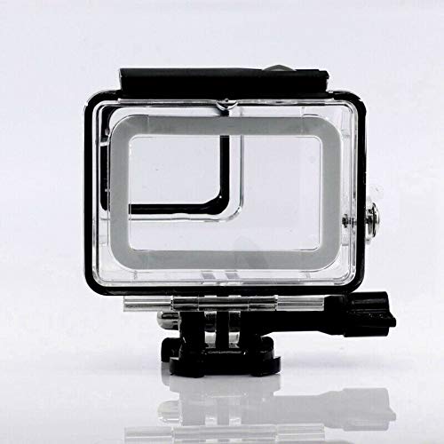 RAXPY Waterproof Housing for GoPro Hero 7 White and Silver, Protective 45m Underwater Dive Hard Case Housing