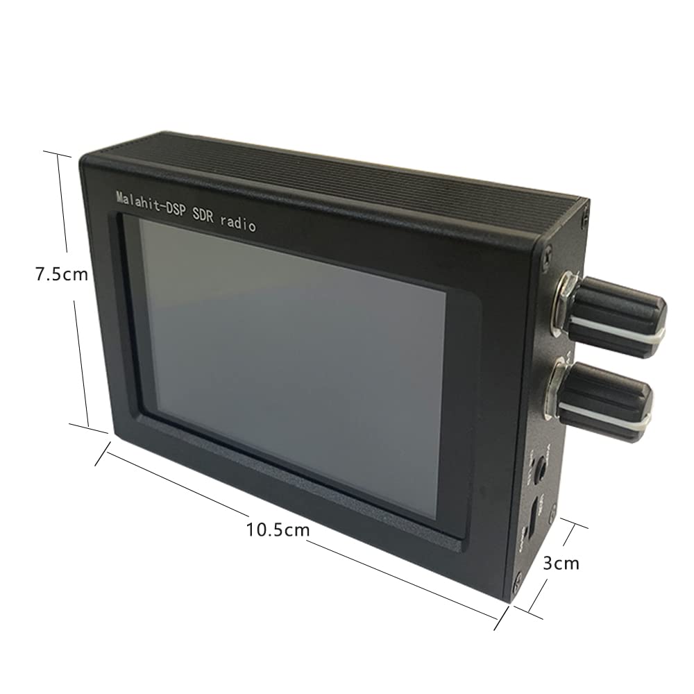 Tuidudi 50KHz-2GHz DSP SDR Receiver, 3.5 inch capacitive touch screen, aluminum alloy shell, USB connectivity