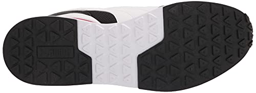 PUMA mens R78 Futr Sneaker, Puma Black-puma White-limestone, 10.5 US
