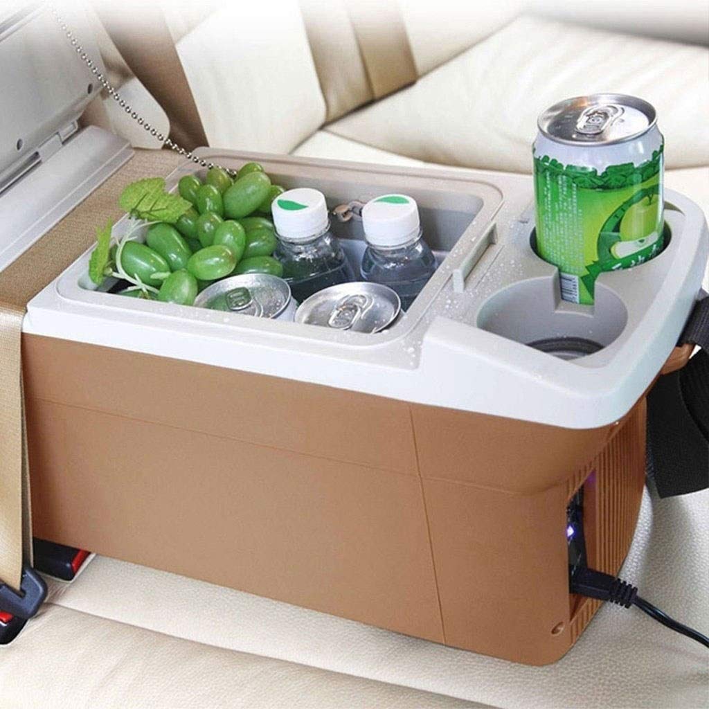 N/A Compact Personal Fridge Cools Heats Great for Bedroom Office Car Dorm Portable Makeup Skincare Fridge