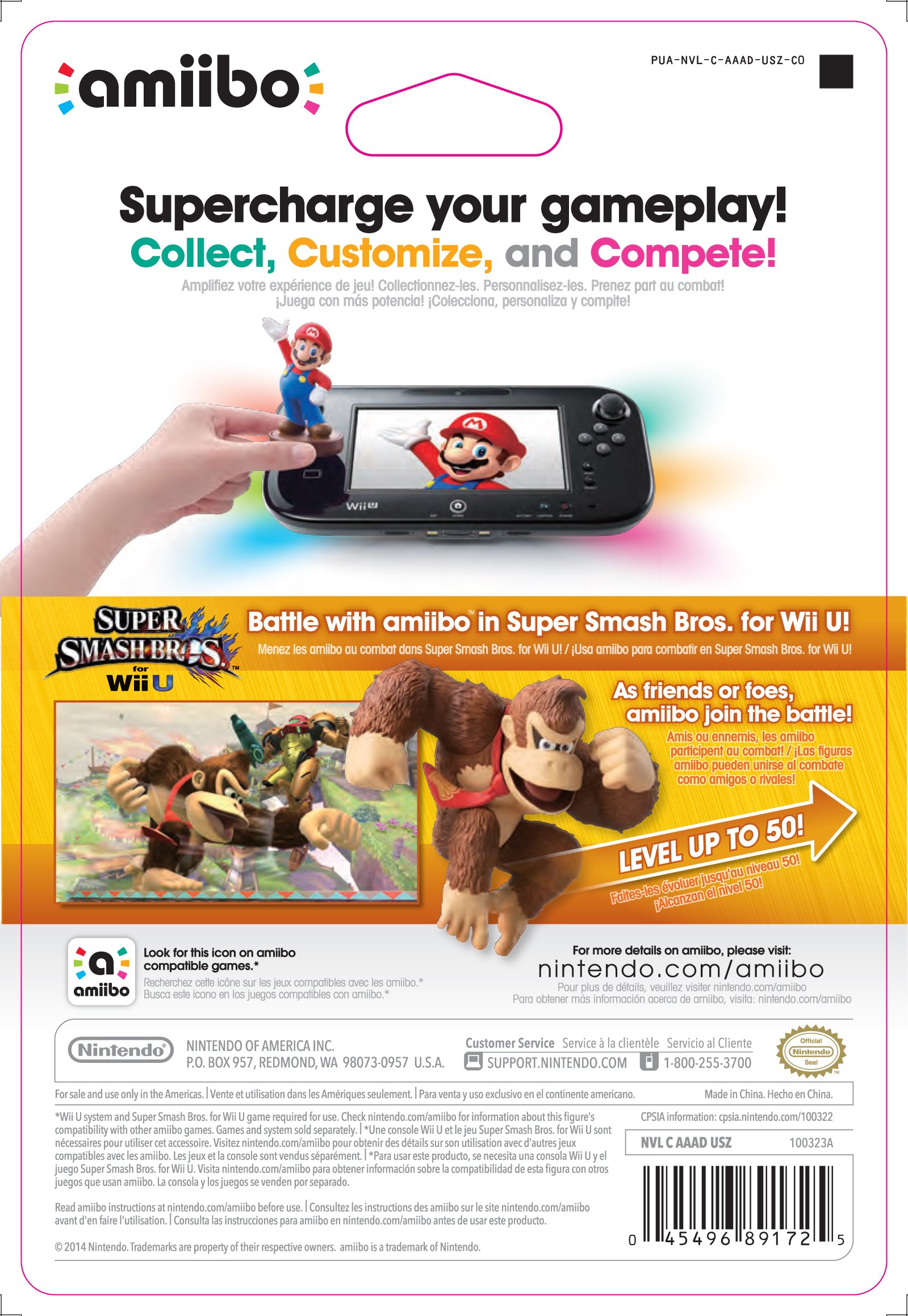 Nintendo Donkey Kong amiibo - Nintendo Wii U