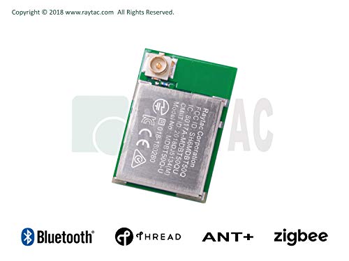 Raytac Nordic nRF52833 Module MDBT50Q-U512K (42 GPIO) u.FL Connector External Antenna Bluetooth Zigbee Thread ANT+ BT5.2 BT5 FCC IC CE Telec KC SRRC (1pc Pak)