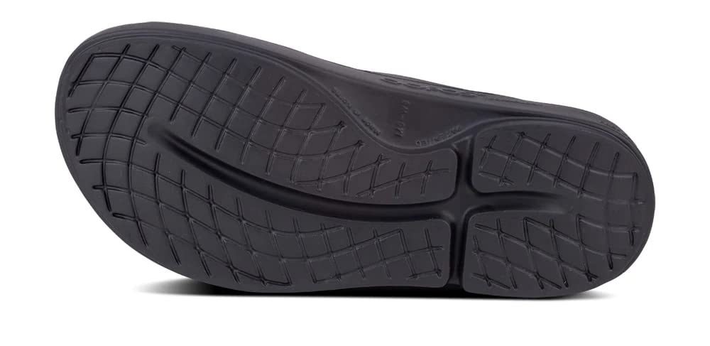 OOFOS - Unisex OOahh Sport - Post Run Recovery Slide Sandal (Classic Black, us_Footwear_Size_System, Adult, Women, Numeric, Medium, Numeric_11)