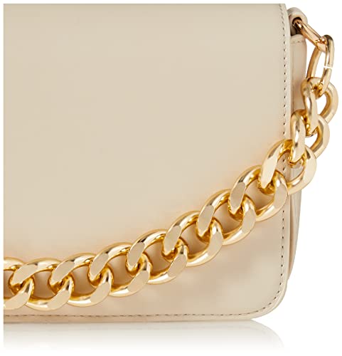 The Drop Women's Vani Chunky Chain Bag, Bone, One Size