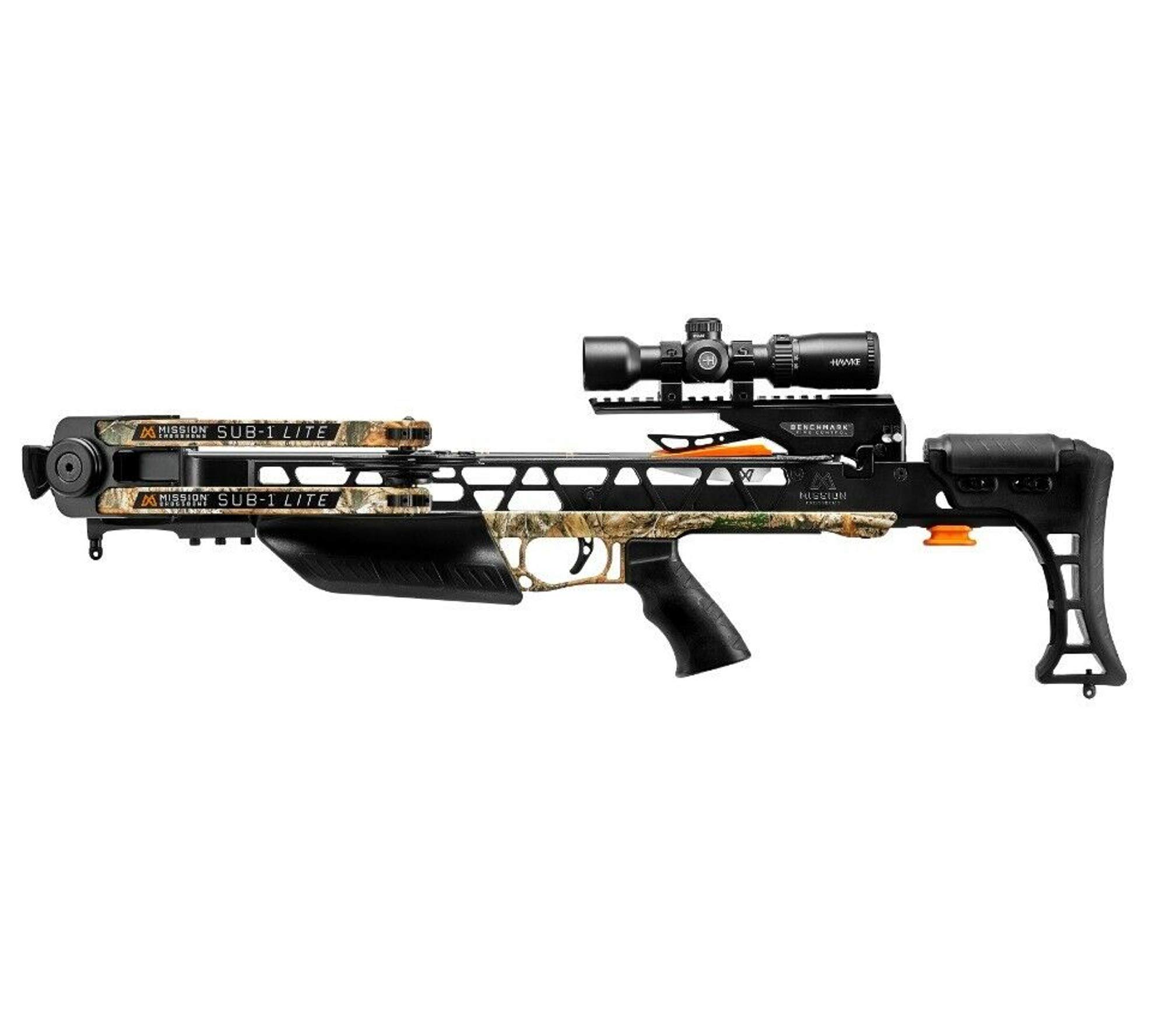 Mission Archery Sub-1 Lite 335FPS RT Edge Camo Crossbow with Pro Package #XK037