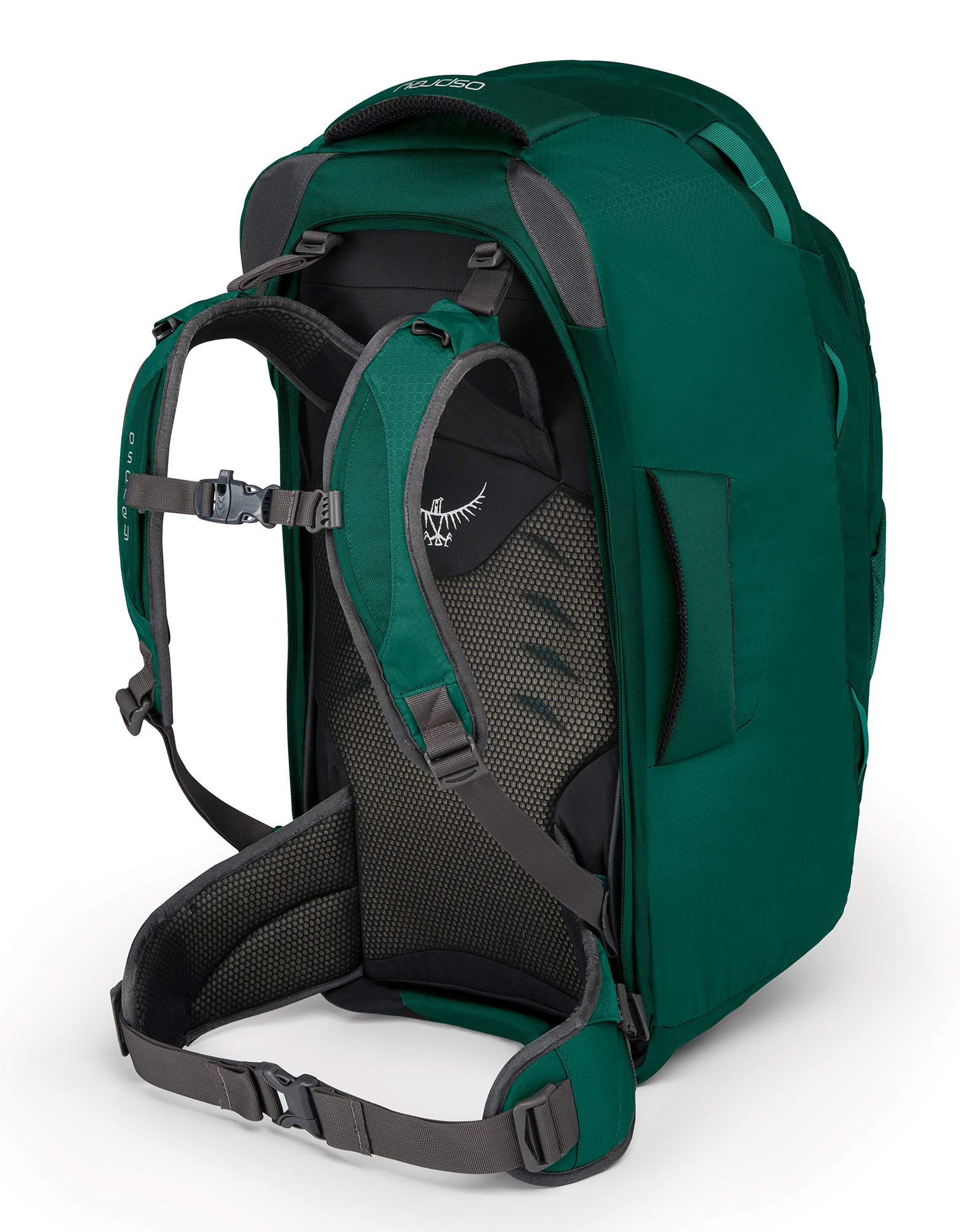 Osprey Fairview 70 Women's Travel Backpack, Rainforest Green, X-Small/Small