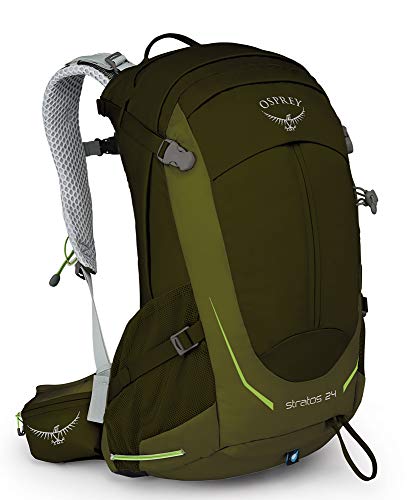 Osprey Stratos 24 Men's Hiking Backpack, Gator Green