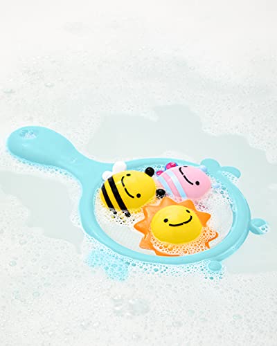 Skip Hop Baby Bath Toy, Zoo Scoop & Catch Squirties