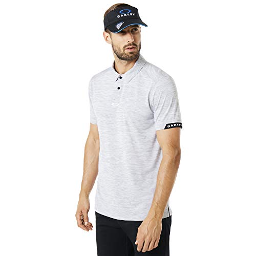 Oakley Men's Gravity Polo, Blackout, L