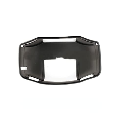 ZLiu Fire Colorful TPU Clear Transparent Protective Case Shell for GBA Game Boy Advance Console Cover