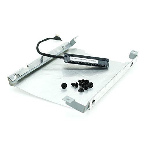 New Hard Drive Caddy SSD Bracket with SATA HDD Connector Cable for HP Envy 4 M4-1000 Envy 6 M6-1000 DC02001IM00A 686581-001