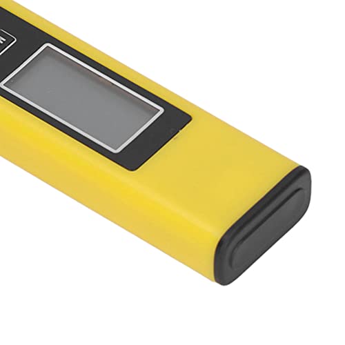 TDS Meter, Automatic Temperature Compensation TDS Tester Glass Electrode Alloy Probe Dual Color Prompt High Accuracy Digital Display for Aquaculture