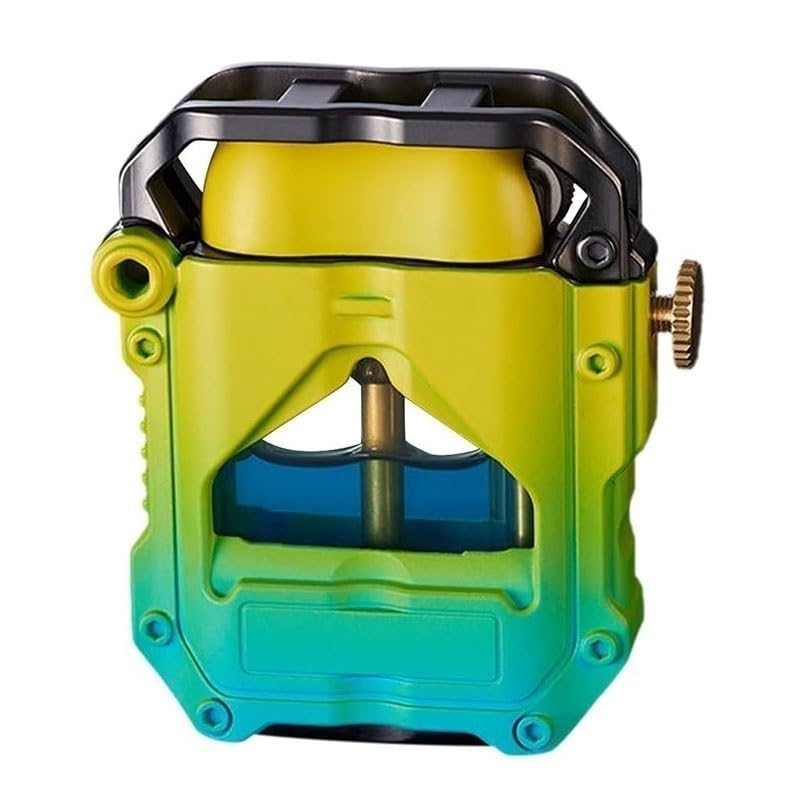 New Kerosene Lighter, Transparent Gas Window, Reusable, Easy to Carry, Suitable for Boyfriend Girlfriend, Daily Use (Color : C3)