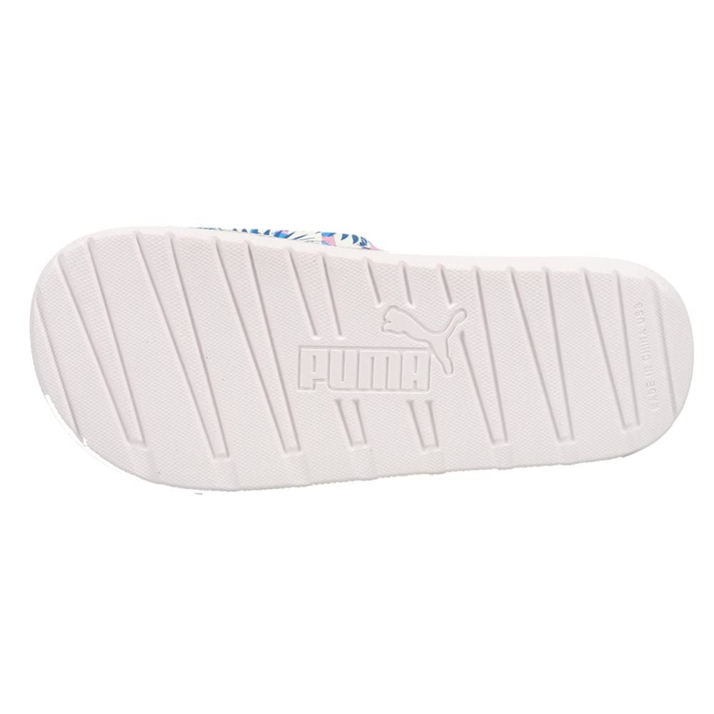 PUMA Women's Cool Cat Island Daze Sport Sandal, White-Chalk Pink-Opera Mauve, 10
