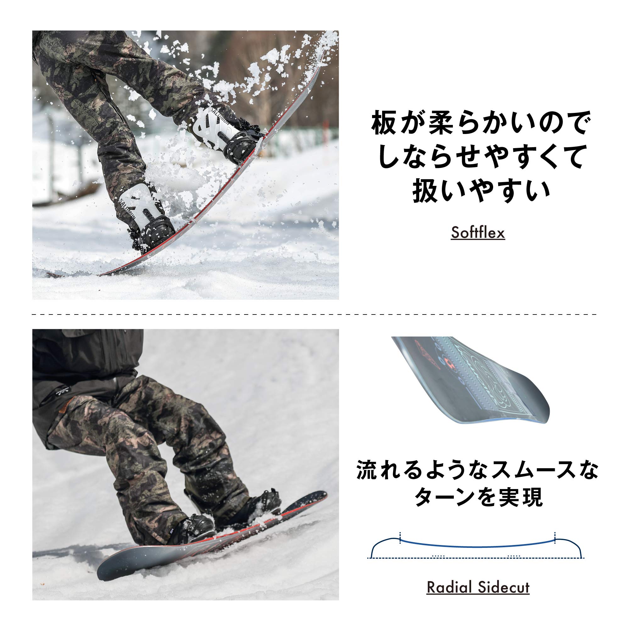 Salomon Grail Kid's Snowboard (125)