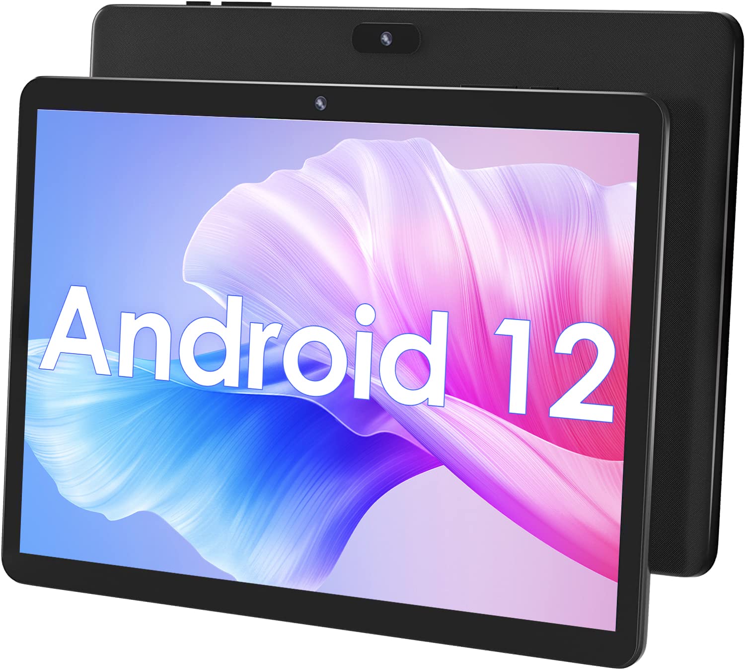 SGIN Tablet 10.1 Inch Android 12 Tablet, 2GB RAM 32GB ROM Tablets with Quad-Core A133 1.6Ghz Processor, 2MP + 5MP Camera, Bluetooth, GPS, 5000mAh(Black)