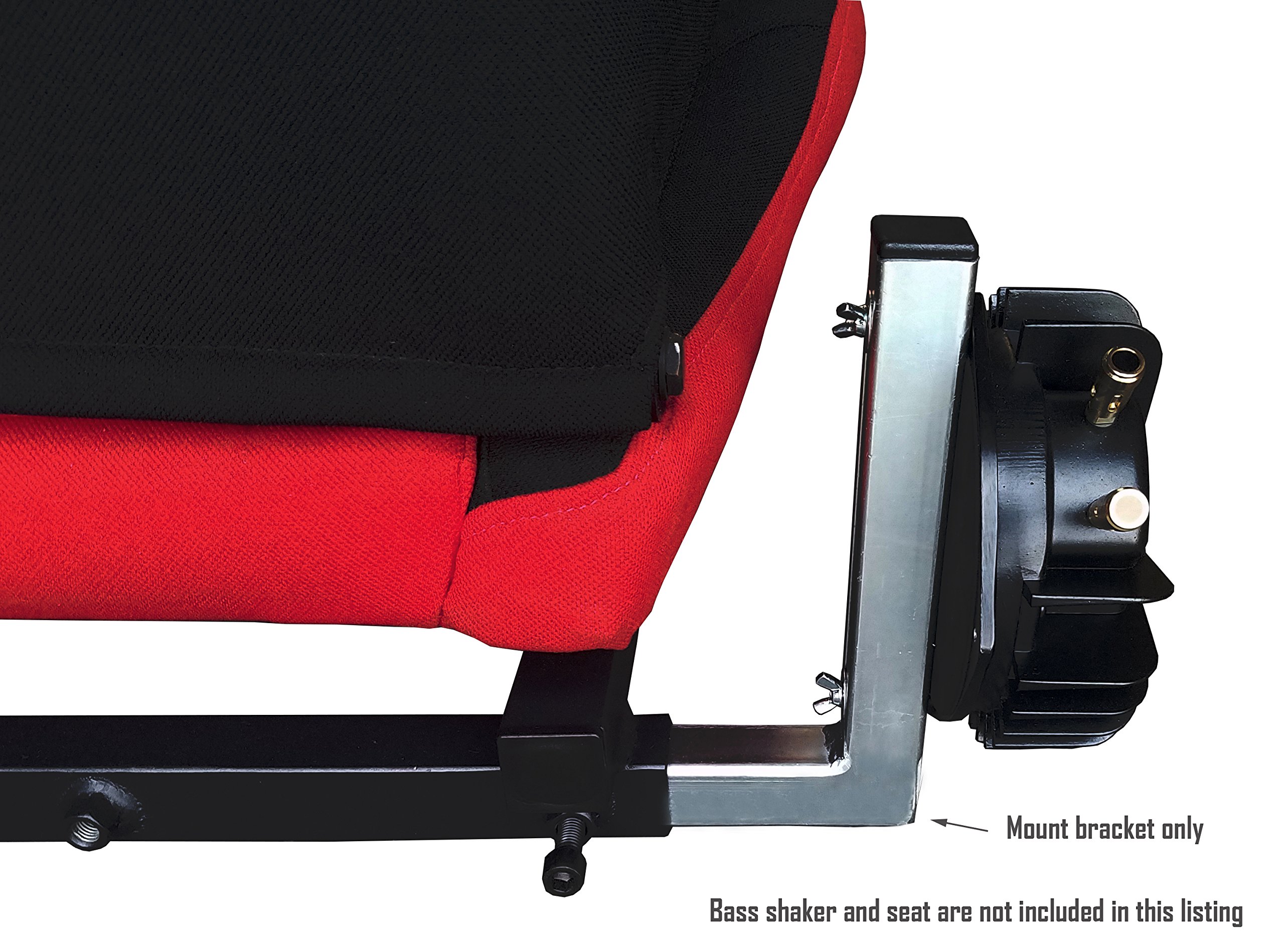 OpenWheeler Universal Bracket for Bass Shaker | Low Frequency Audio Tactile Transducers. Fits all buttkickers, AuraSound