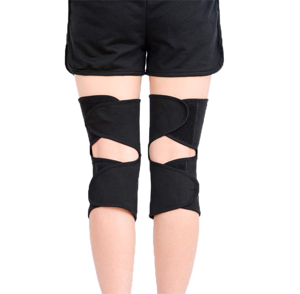 PURFUN Cold Weather Thermal Thicken Cashmere Knee Braces Warmer Dad Grandfather Adjustable Compression Warm Wool Kneepads Leg Warmer Sleeves Knee Support for Ski Volleyball Tennis Hunting