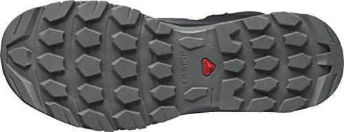 Salomon VAYA MID Gore-TEX Hiking Boots for Women, Aqua Gray/Phantom/Castor Gray, 5