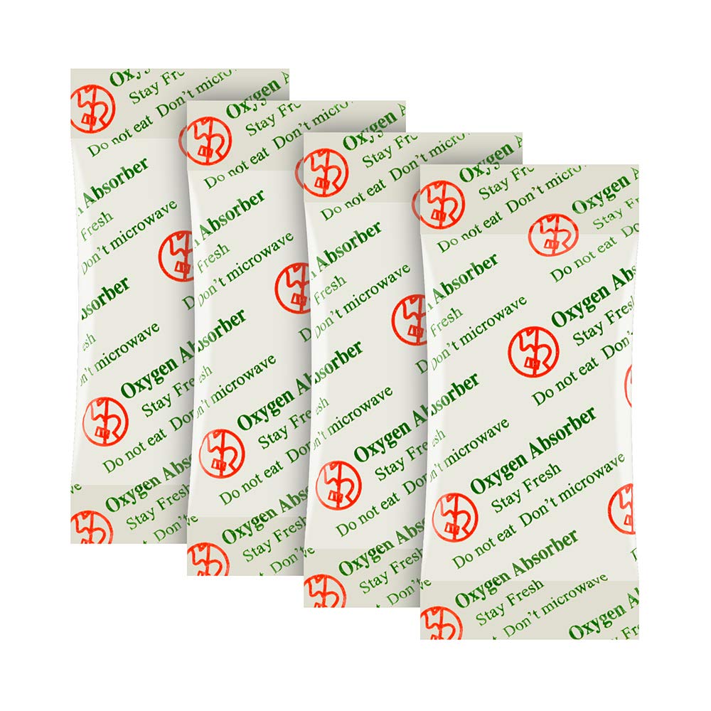 VacYaYa 3000CC(30-Pack) Food Grade Oxygen Absorbers Packets for Home Made Jerky and Long Term Food Storage, Stored in Vacuum Bag and 3 times Oxygen Absorption Capacity