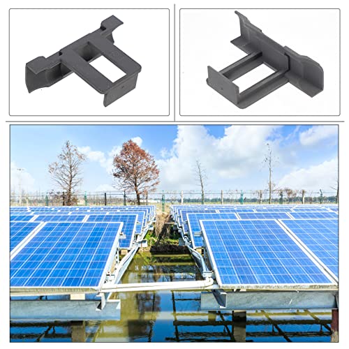 TEHAUX 10Pcs Photovoltaic Panels Water Drained Away Clip Remove Stagnant Water Clips