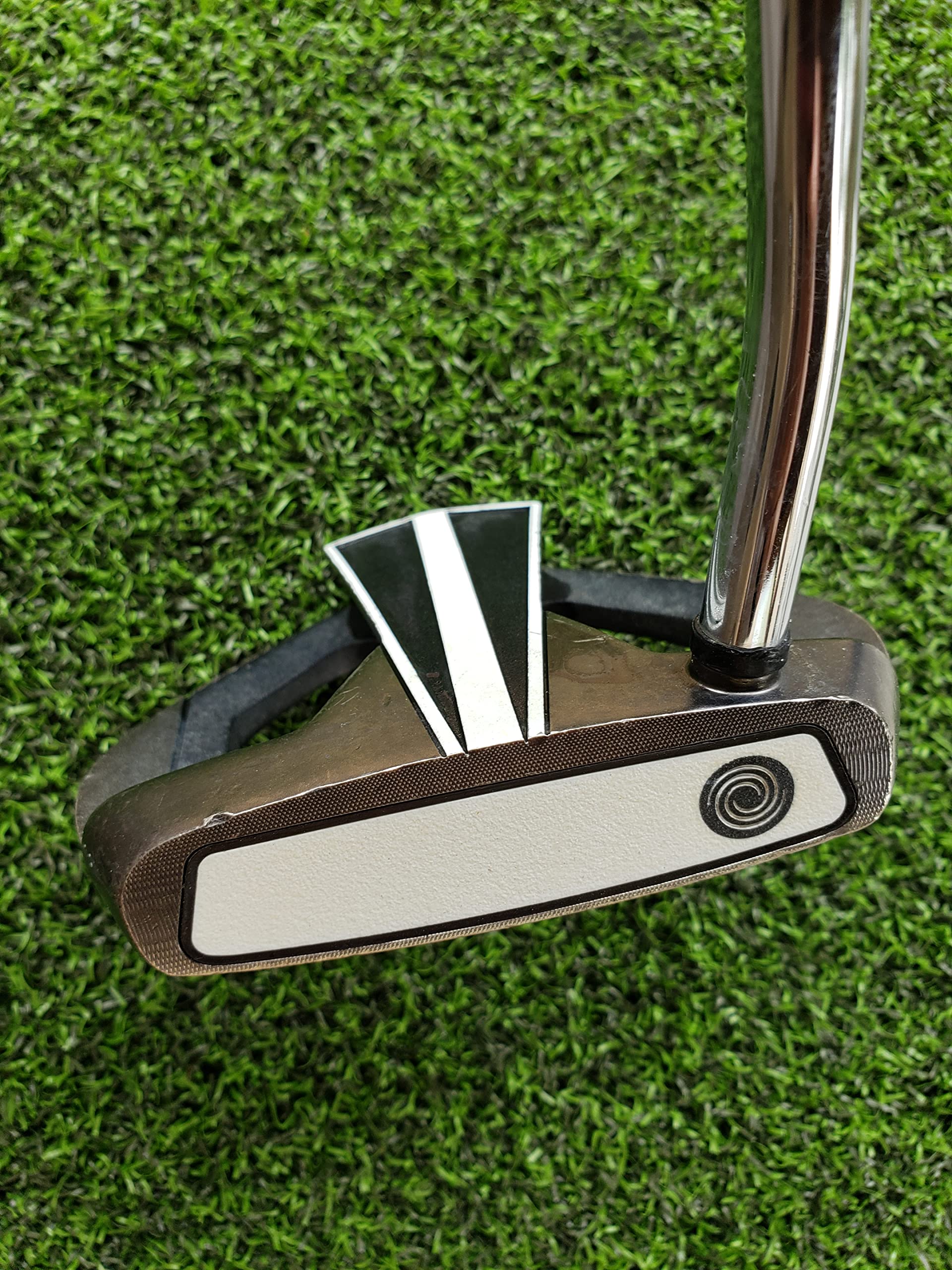 Odyssey White Ice D.A.R.T Belly Putter Steel Right Handed 43 in
