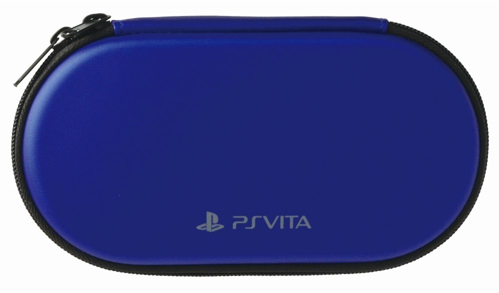 New hard pouch for PlayStationVita BLUE