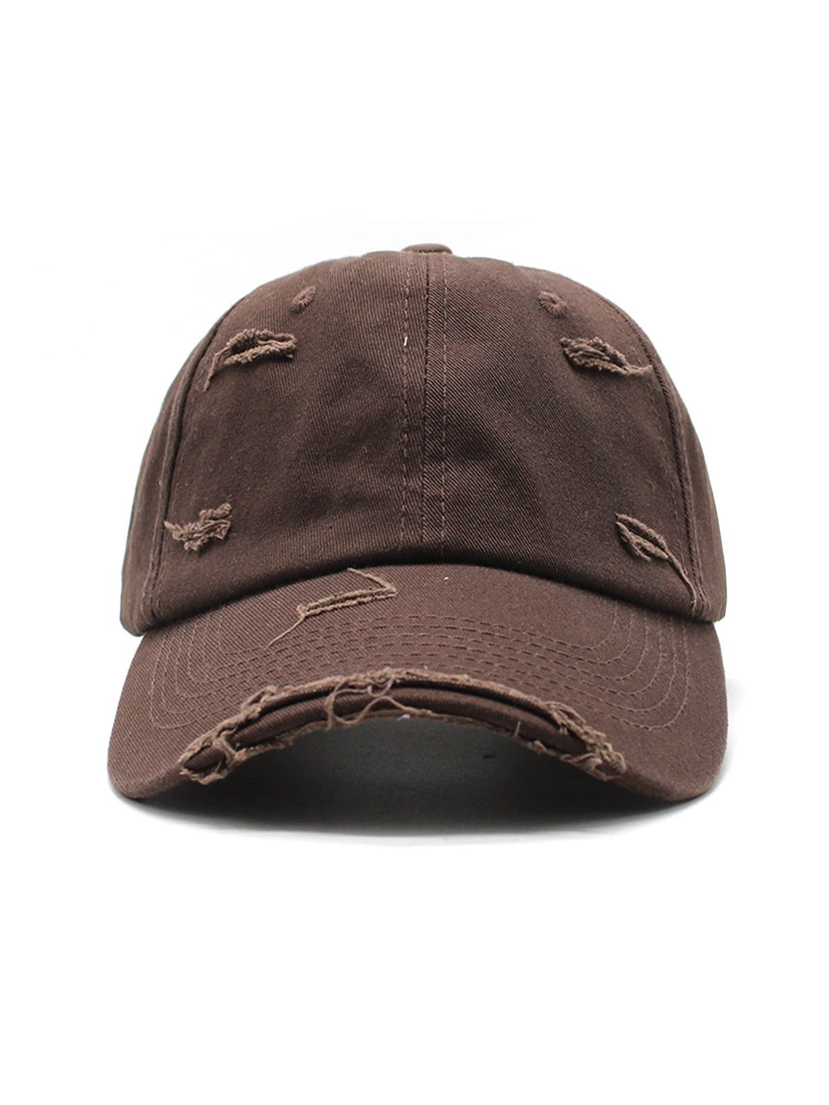 Unisex Vintage Washed Baseball-Cap Twill Adjustable Dad Hat Womens Cotton Low Profile Baseball Cap Unconstructed Black Grey One Size