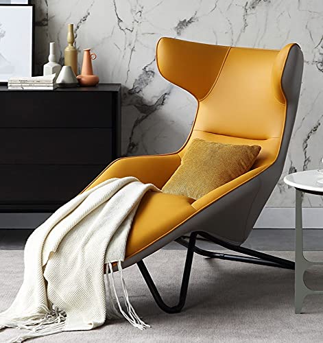 N/A Single-Seat Sofa Chair Modern Simple Casual Wingback Chair Designer Snail Chair Lazy Bedroom Recliner