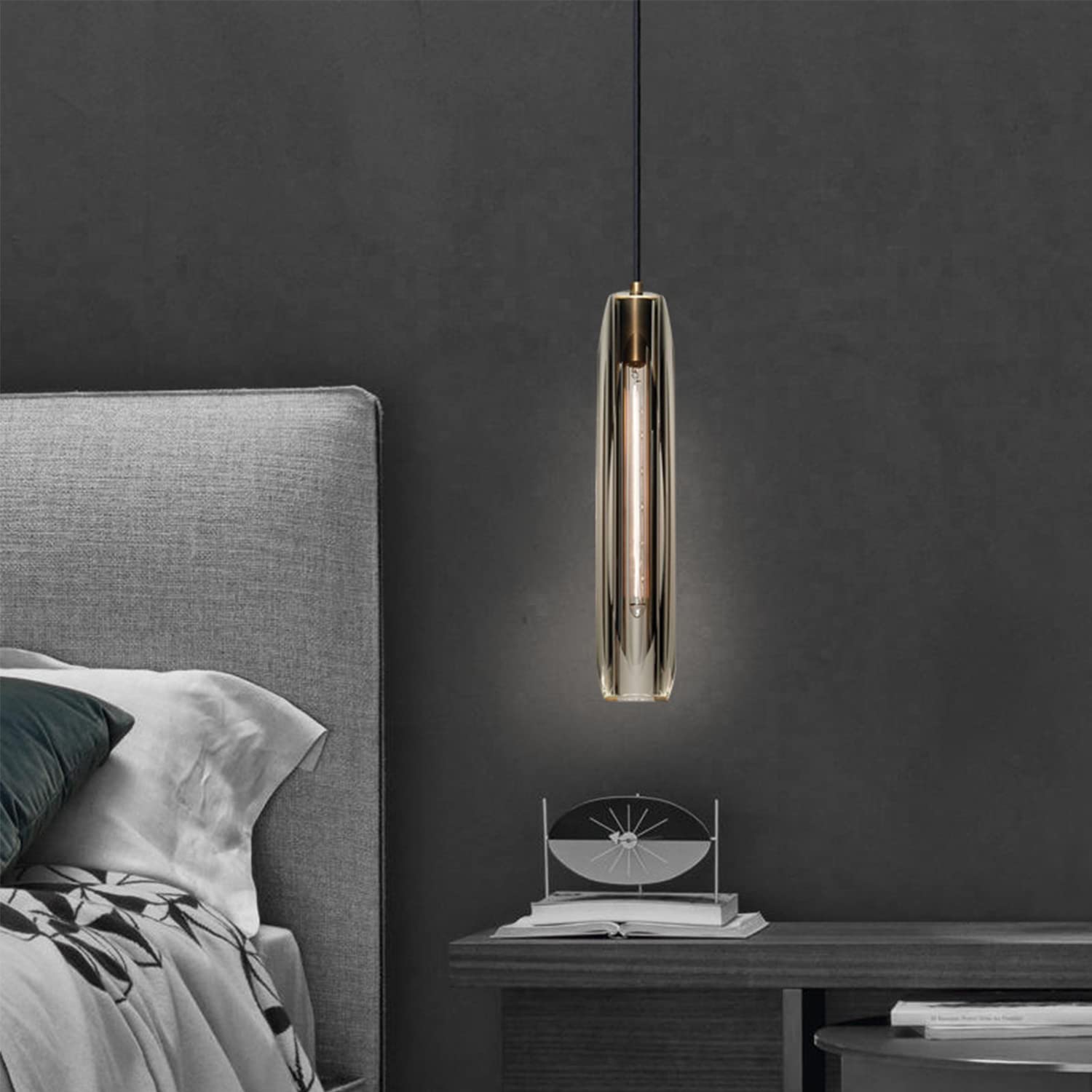 PRTSER Pendant Lights Kitchen Island Pendant Lights Pendant Light fixtures Kitchen Pendant Light pendent Light Small Pendant Light Island Pendant Lights for Kitchen (Gold)