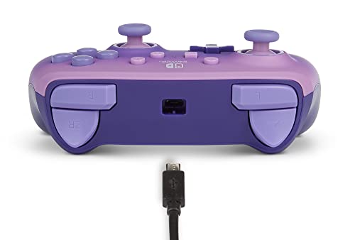 PowerA Enhanced Wired Controller for Nintendo Switch - Lilac Fantasy