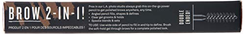 Smashbox Brow Tech To Go Gel 2-In-1 Double Ended Pencil # Taupe 0.007 Ounce