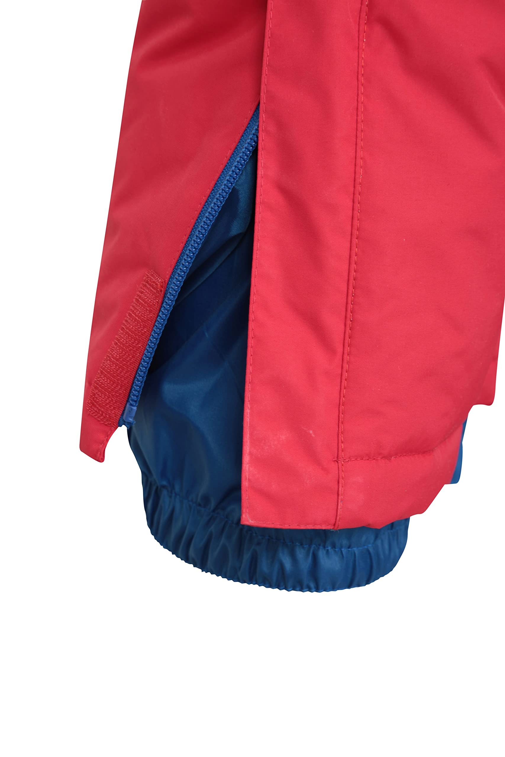 Mountain Warehouse Cloud Kids All in 1 Snowsuit - Waterproof Skisuit Red Kids 5-6 Yrs (104-116 cm)