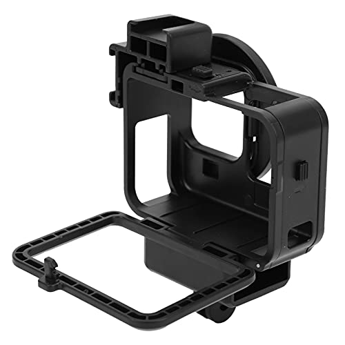 Velaurs 9‑4 Camera Cage Dual Cold Shoe, G9‑4 Action Camera Cage for GoPr 9 for Women Men