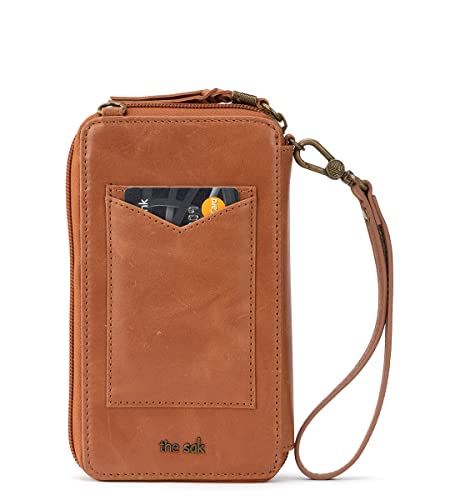 The Sak Womens N/S Silverlake N S Smartphone Crossbody, Tobacco Floral Embossed, One Size US