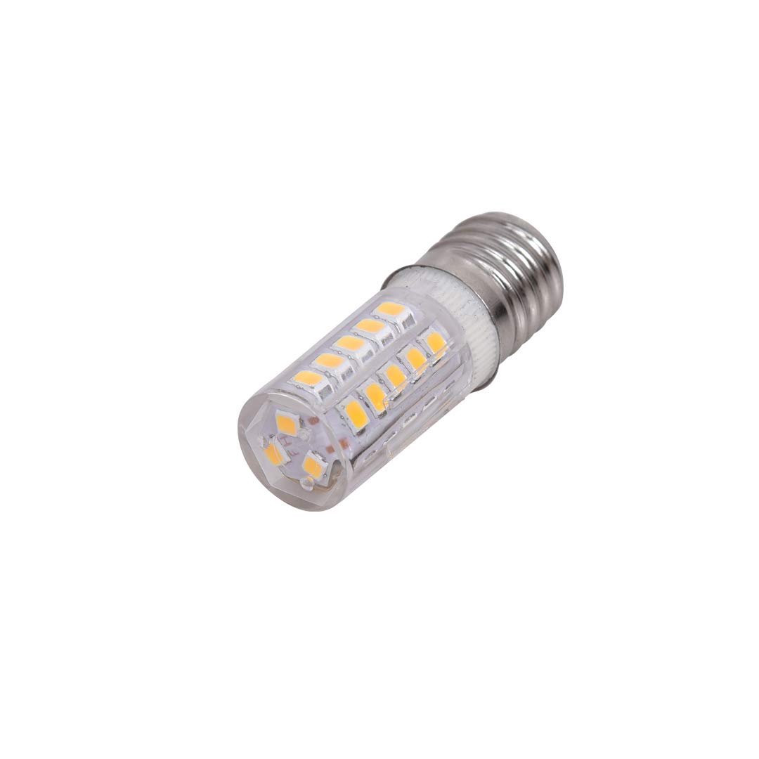 Nobranded E17 LED Bulb,Equivalent to 40 Watt Halogen Bulb,dimmable,Microwave and Smoking Machine Bulb,AC110-130V 4W Warm White 3000K (Pack of 2)