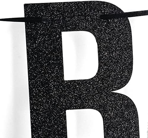 She's 21 Bitches Banner, Girls 21st Birthday Party Decorations, Cheers to 21 Years, 21st Birthday Decorations for Women Black Glitter
