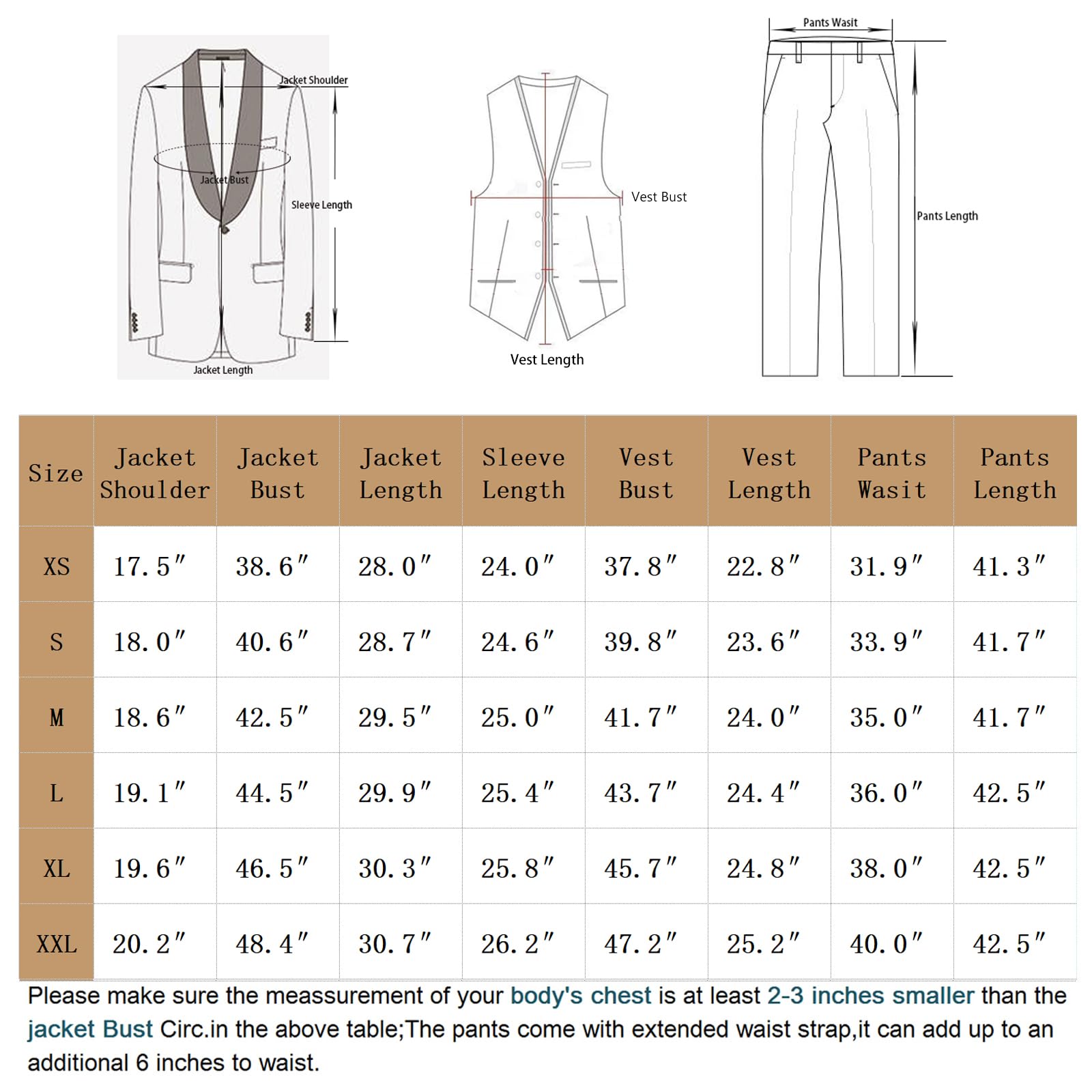 Mgnaie Men White Tuxedo Suit Set 3 Pieces Solid Premium Shawl Lapel Tux Jacket Vest Trousers Dinner Wedding 2024