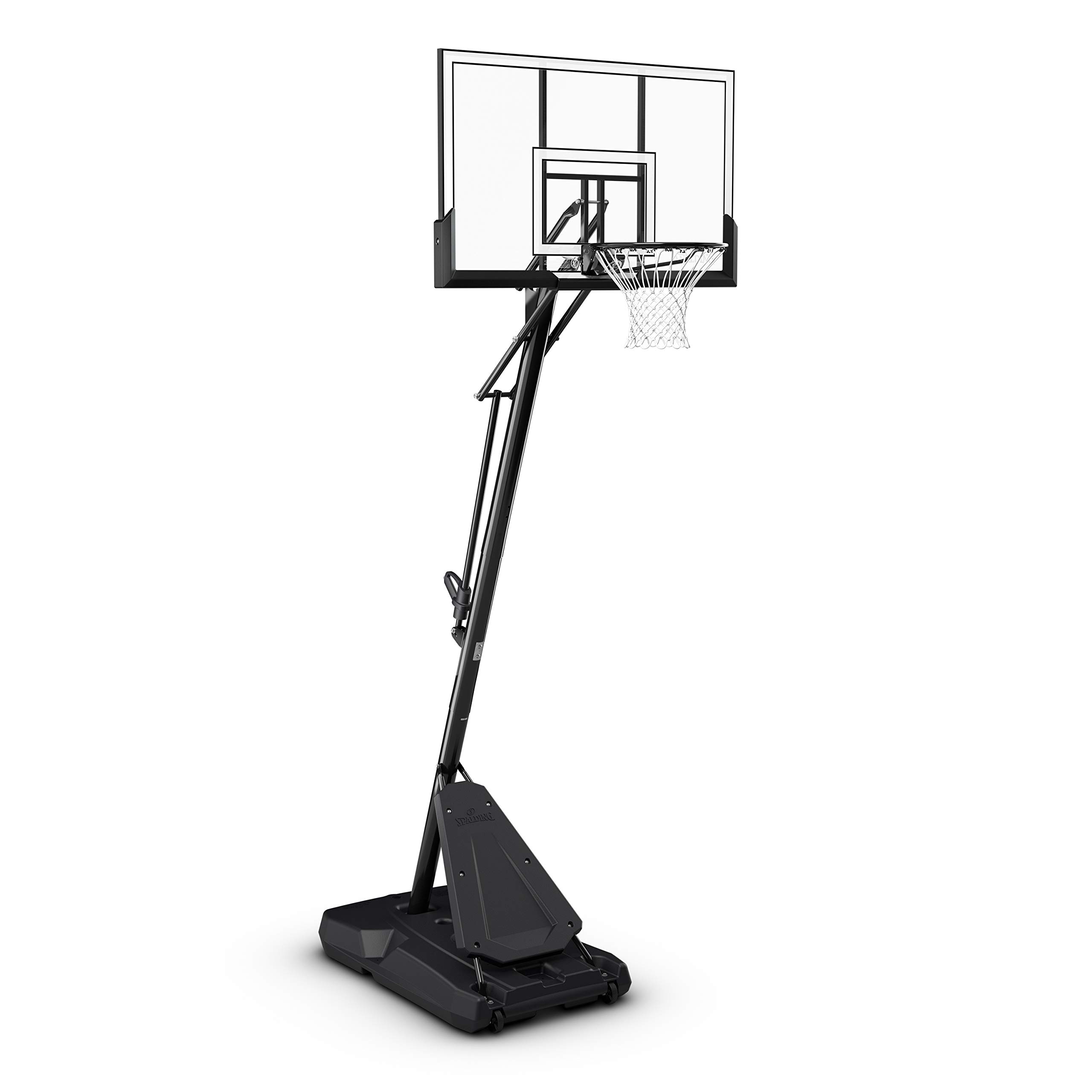 Spalding 52" Performance Acrylic Pro Glide Advanced® Portable Basketball Hoop