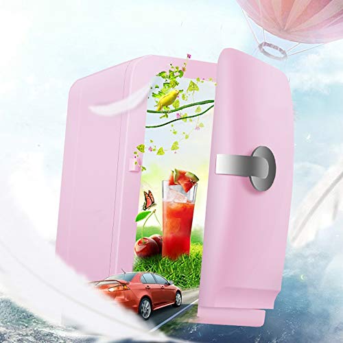 N/A Car Refrigerator Compact, Electric Reefer 5l Portable Mini Fridge Cosmetic Food Heating The Cooling Cooler