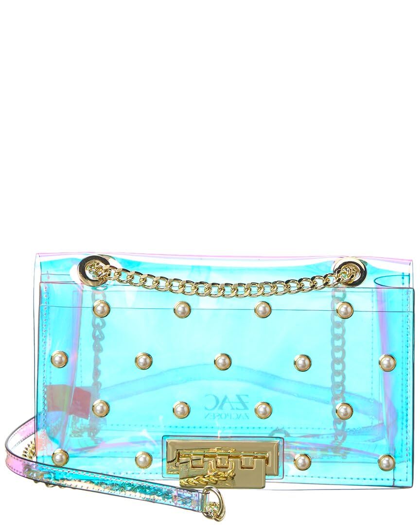 ZAC Zac Posen Earthette Mini Chain Shoulder - Clear Pearl Lady Iridescent One Size