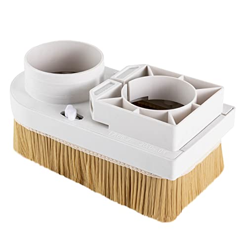 YIYIBYUS Dust Cover,80mm Spindle Dust Shoe Boot Collector For CNC Router Engraving Milling Machine