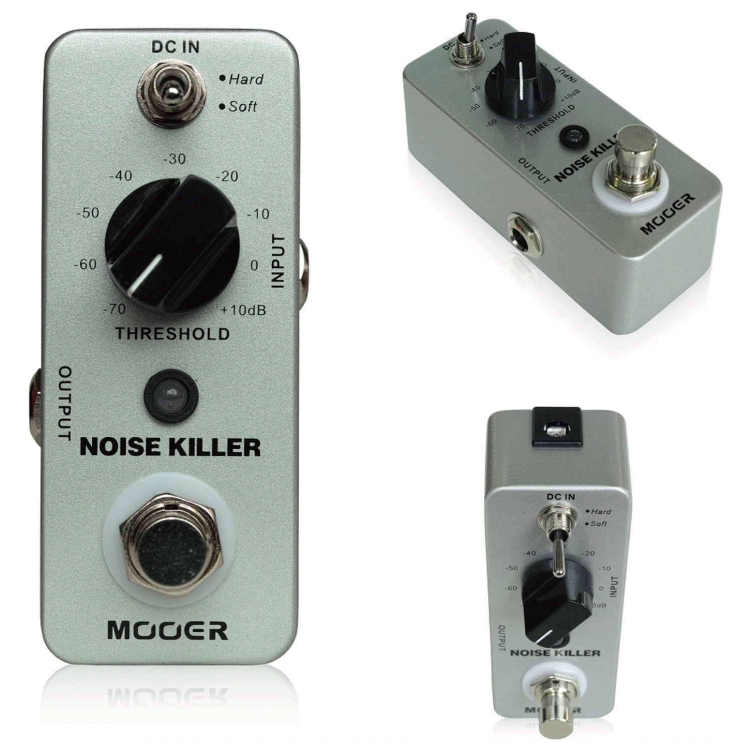 Mooer Noise Killer Noise Reducer Pedal w/ 2 Cables