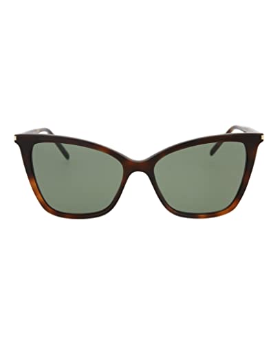 Saint Laurent SL 384 Havana/Green 55/16/145 women Sunglasses