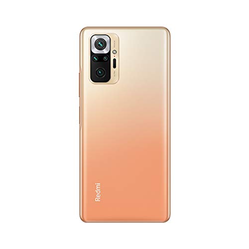 redmi Xiaomi Note 10 Pro MAX 4G Volte 128GB + 6GB Factory Unlocked 6.67" 108MP Quad Camera Night Mode (not Verizon Sprint Boost Cricket) (w/Fast Car Charger Bundle) (Vintage Bronze)
