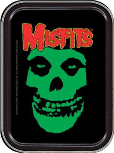 Stash Tins Classic Fiend Skull Storage Container 4.37" L x 3.5" W x 1" H