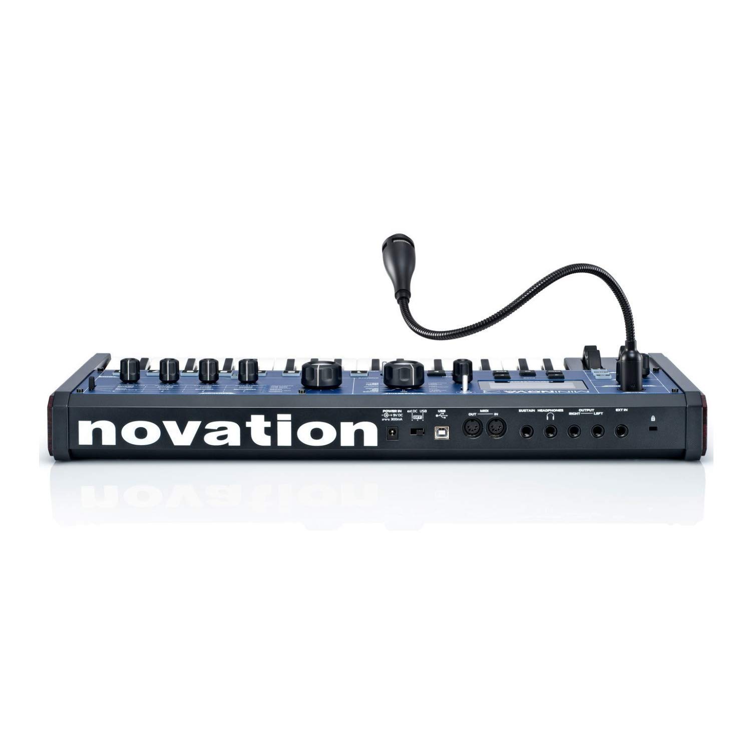Novation MiniNova Synthesizer Bundle with MiniNova Gig Bag and Closed-Back Studio Headphones (3 Items)