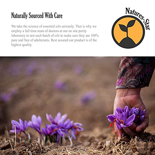 Natures-Star 16oz - Bulk Size Peppermint Essential Oil (16 Ounce Total) - Therapeutic Grade Essential Oil - Therapeutic Grade Peppermint Oil for Diffuser - Mint Essential Oil for Candle Making